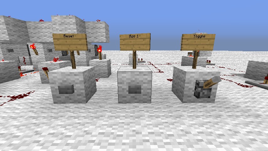 7 Segment Piston Display Minecraft Map