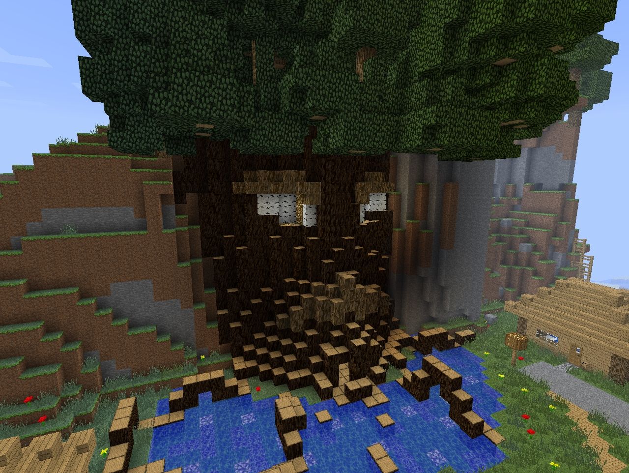 Deku Tree Minecraft Map