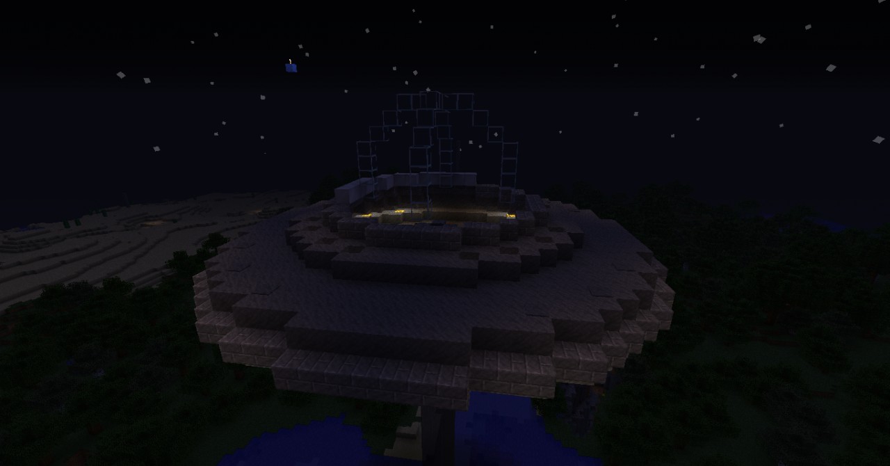 UFO / Soucoupe Volante Minecraft Project