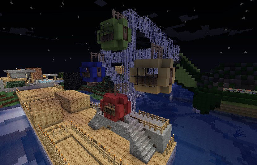 Ferris wheel Minecraft Map
