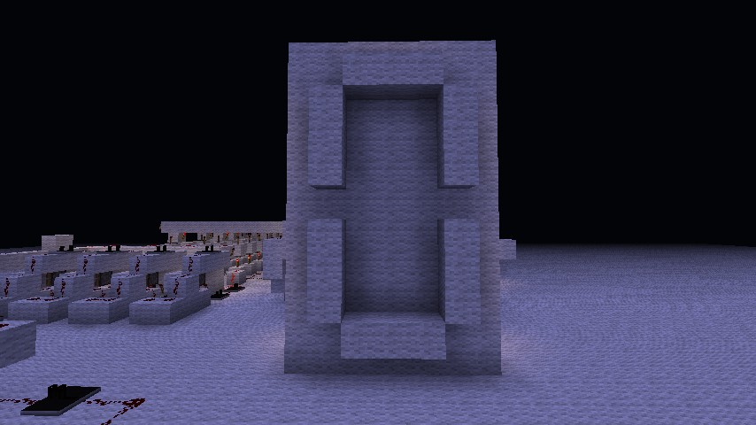7 Segment Piston Display Minecraft Map