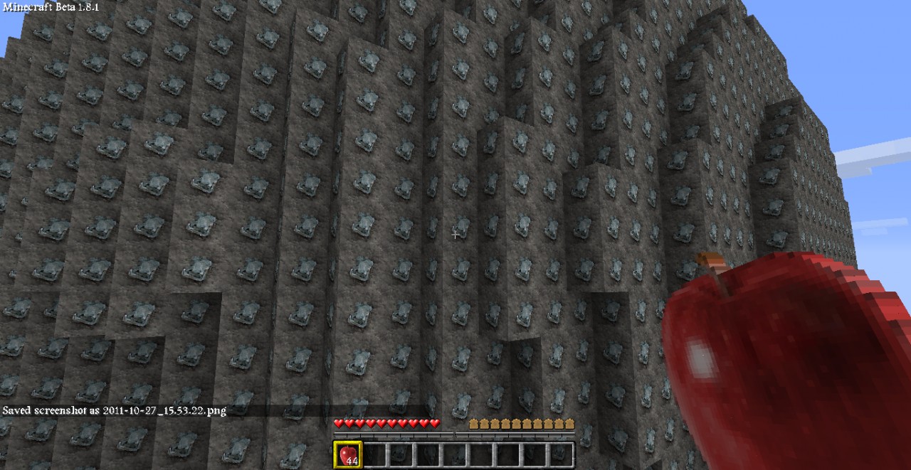 floating island whit diamond,iron,obsidian,cobbelstone Minecraft Map