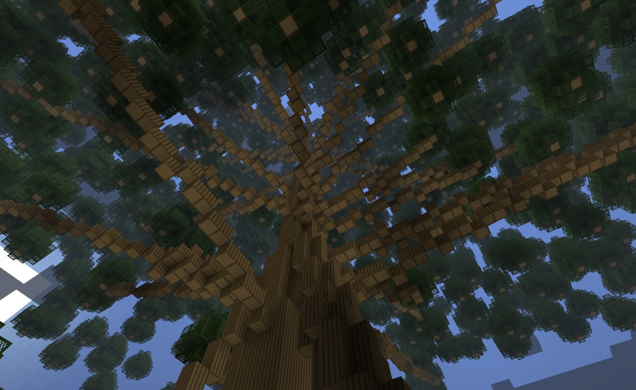 Gigantic Tree Minecraft Map