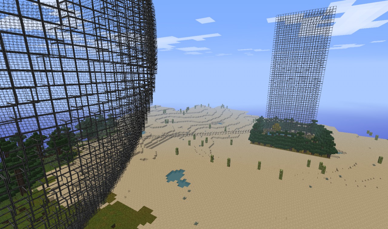 Glass Survival Minecraft Map