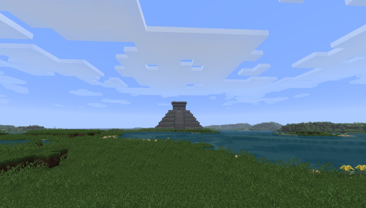 Maya Pyramid Minecraft Map