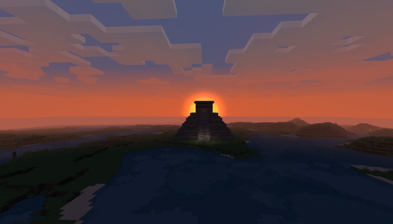 Maya Pyramid Minecraft Map