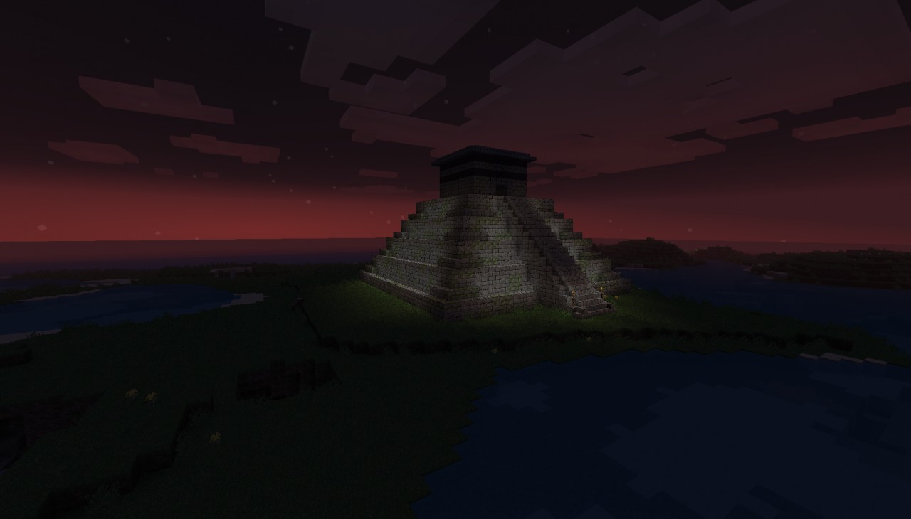 Maya Pyramid Minecraft Map
