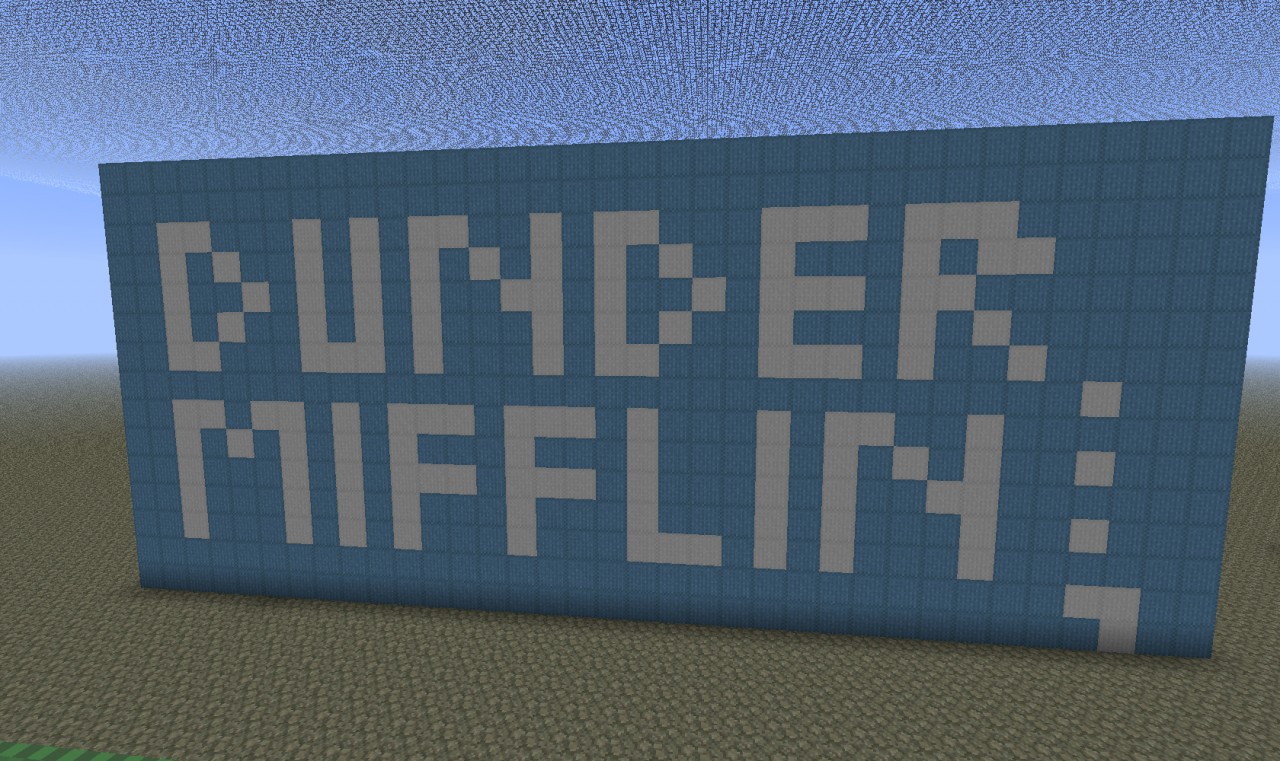 Dunder Mifflin (The Office) Minecraft Map