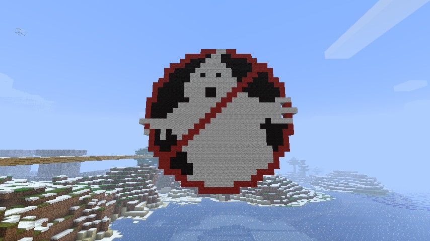 Ghostbusters Logo Minecraft Map