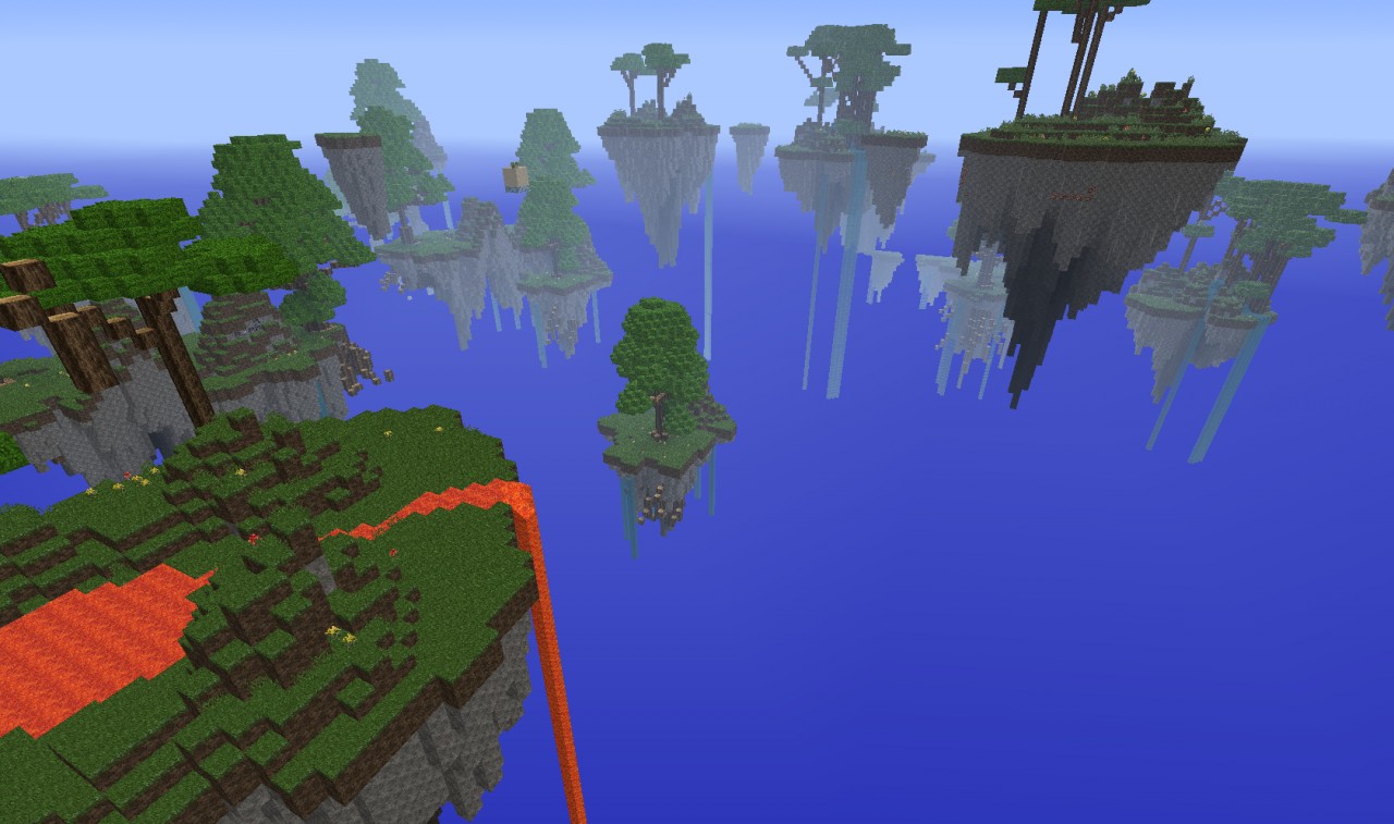 Survival Island Madness! Minecraft Map