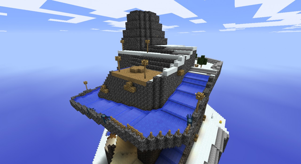Mario 64 cool cool mountain Minecraft Map