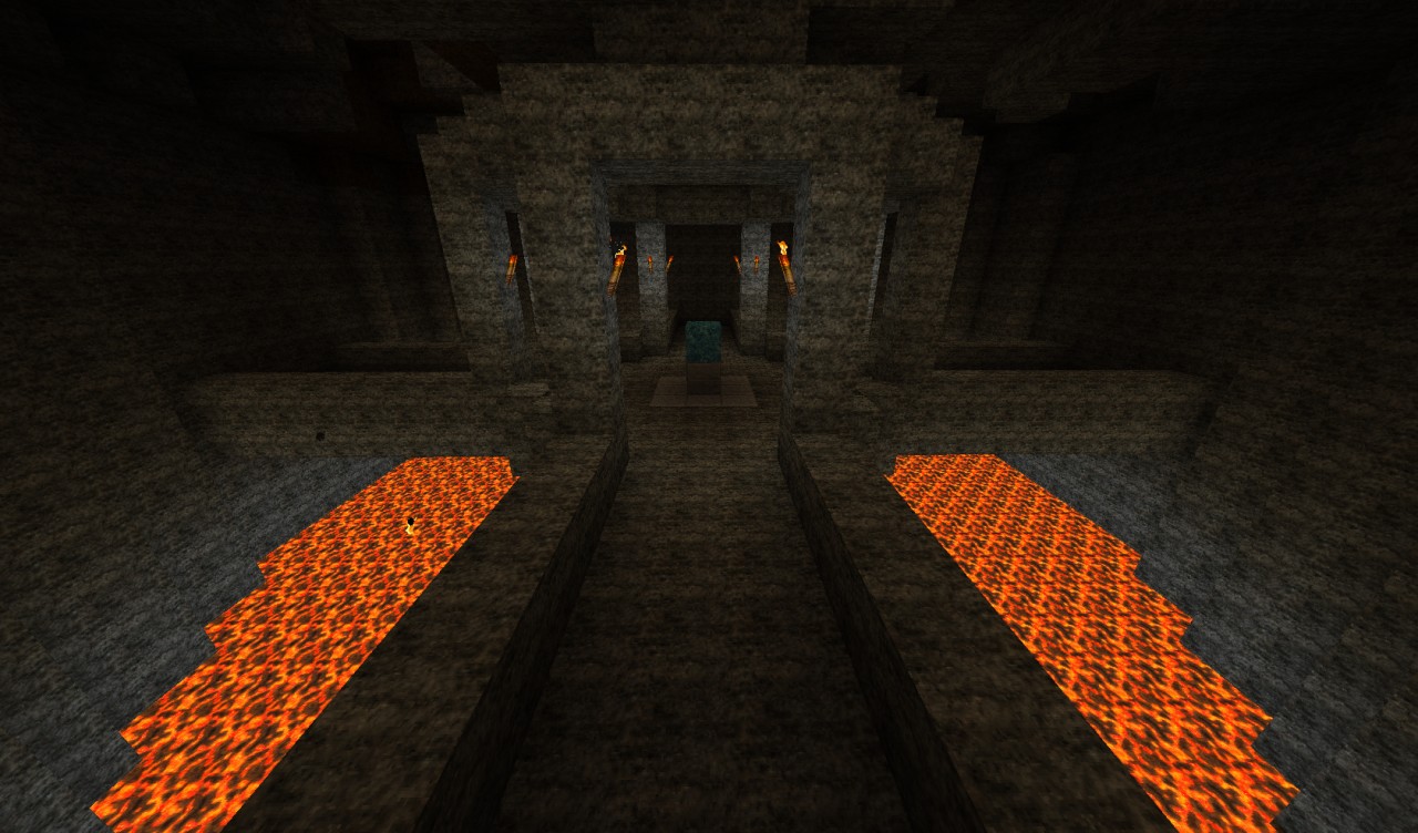 anti-world Minecraft Map