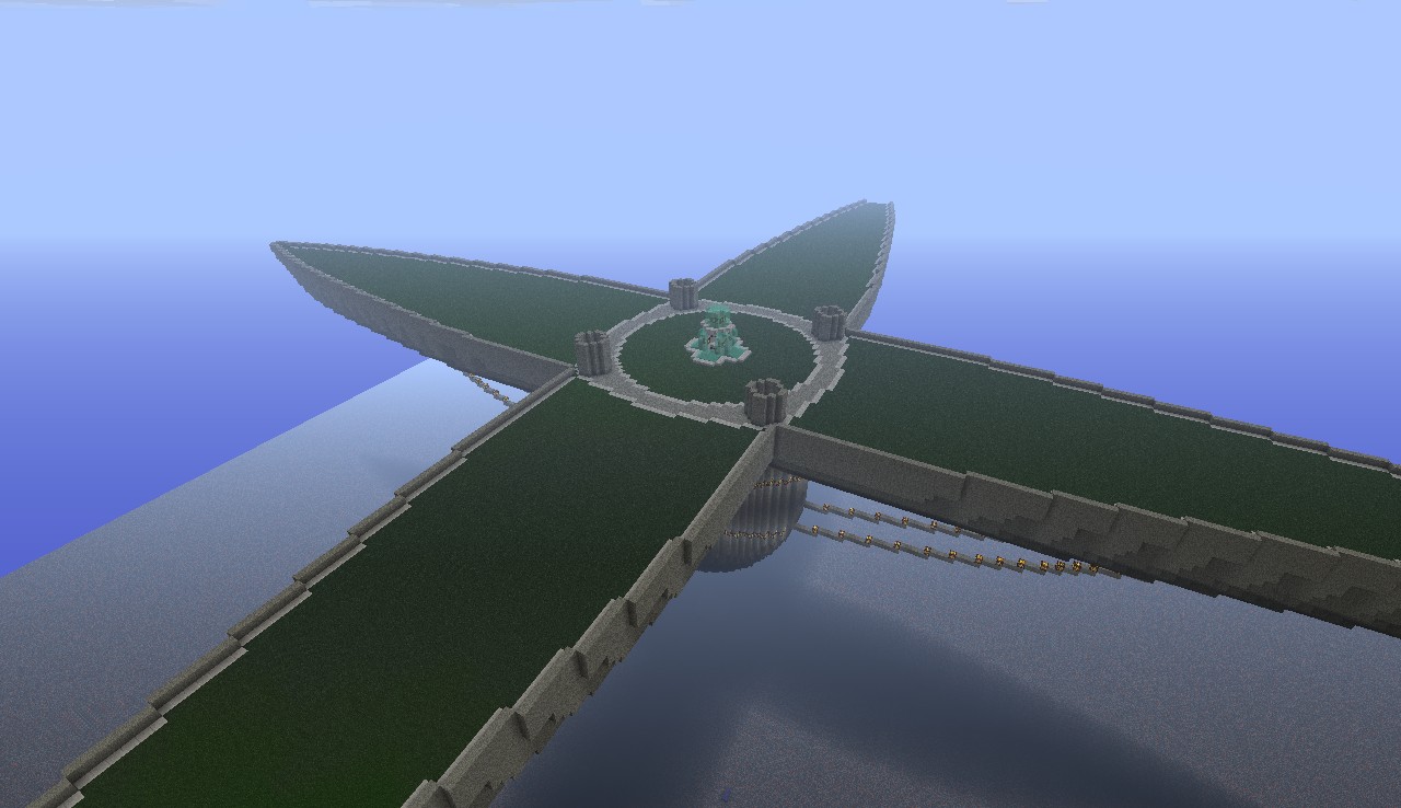 The Temple Of Glowstone (The Glowing Flower) Minecraft Map