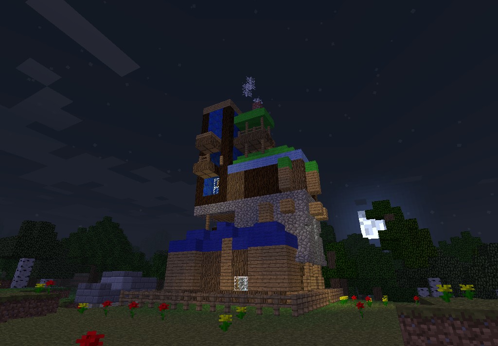 The Burrow from Harry Potter Series Minecraft Map