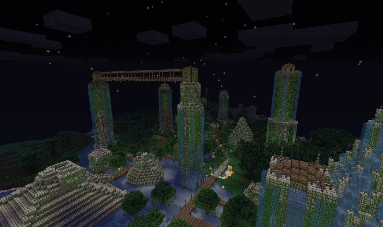 Maya City Minecraft Map