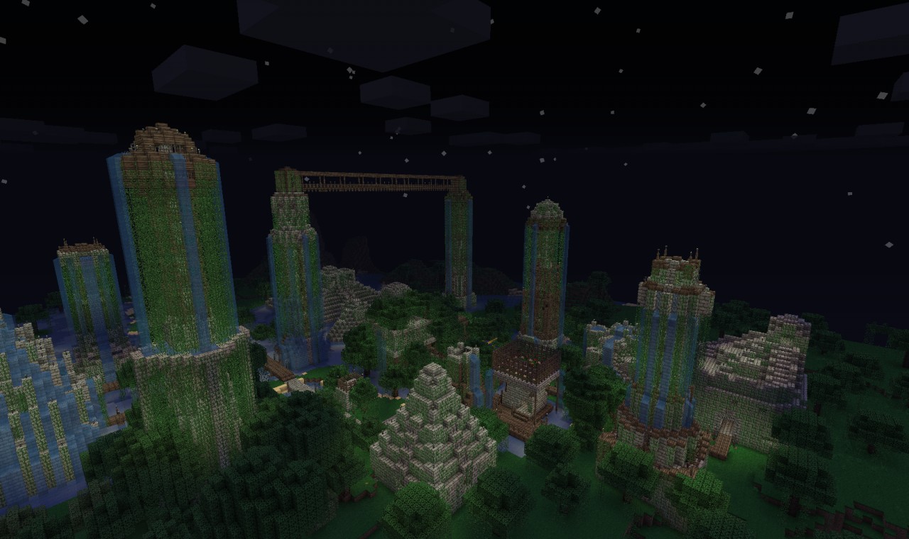 Maya City Minecraft Map