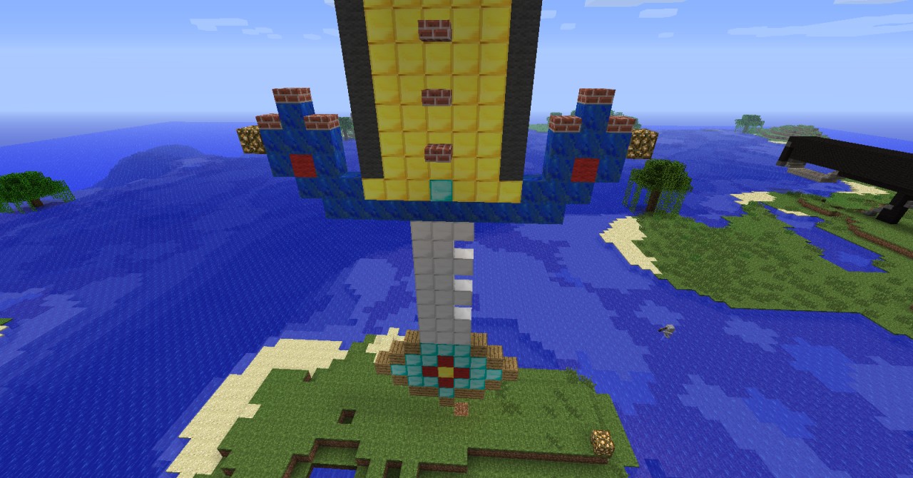 Gold Sword Minecraft Map