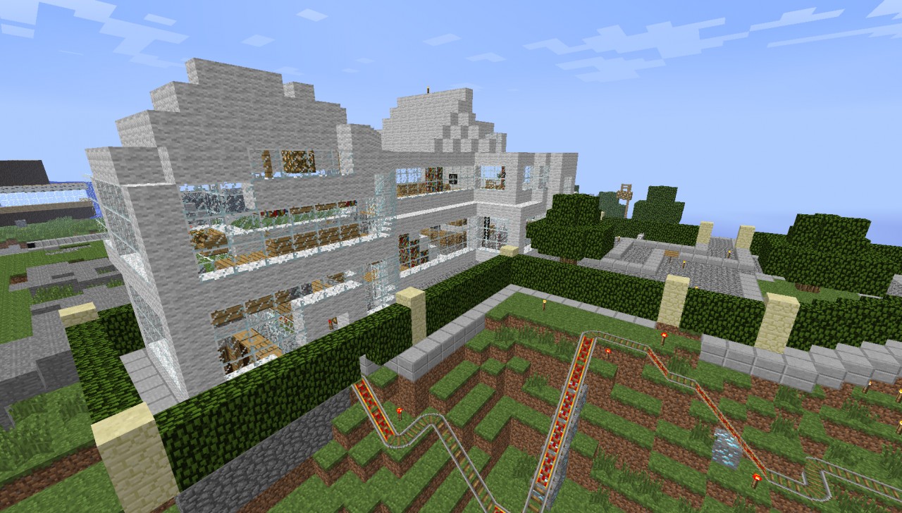 my house in multiplayer Minecraft Map