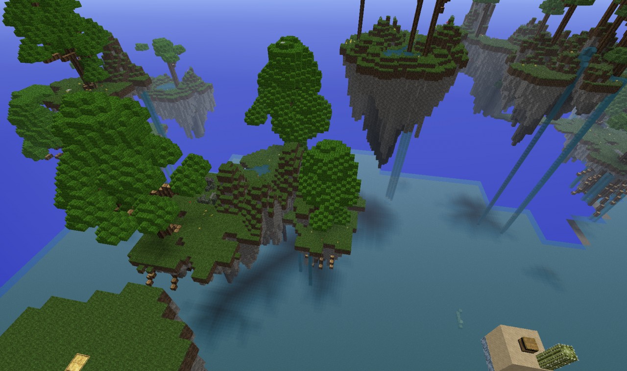 Survival Floating Islands v5 (1.2.5) Minecraft Map