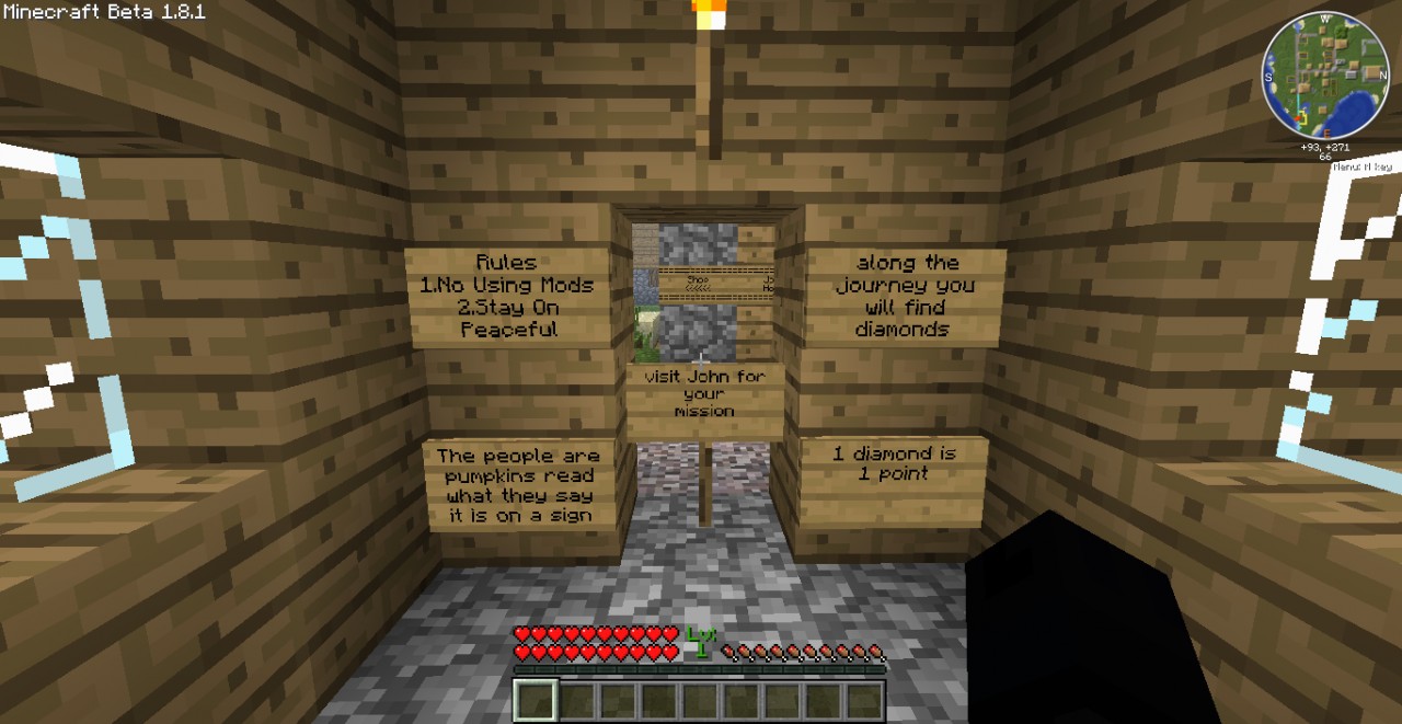 The Lost Josh Minecraft Map