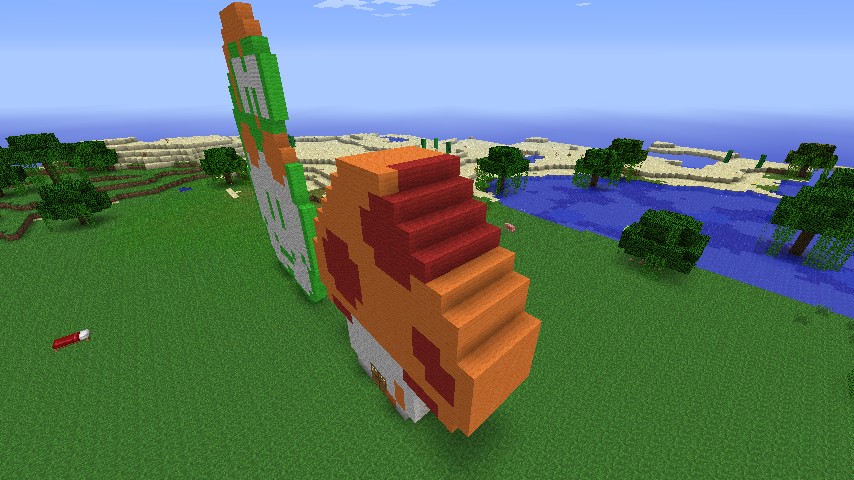 PIXEL ART WORLD!! Minecraft Map