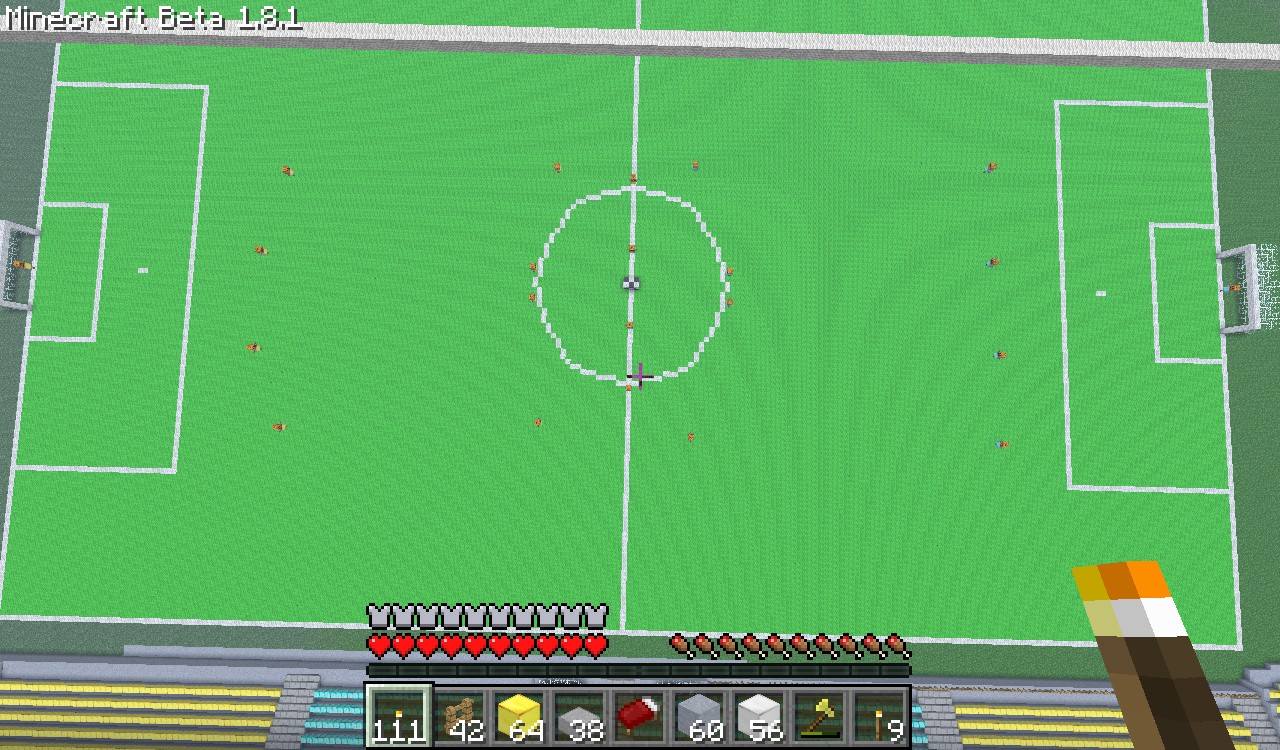 Soccer / Football Area Minecraft Map