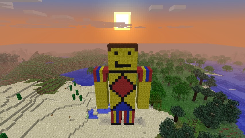 Giant Reggie Minecraft Map