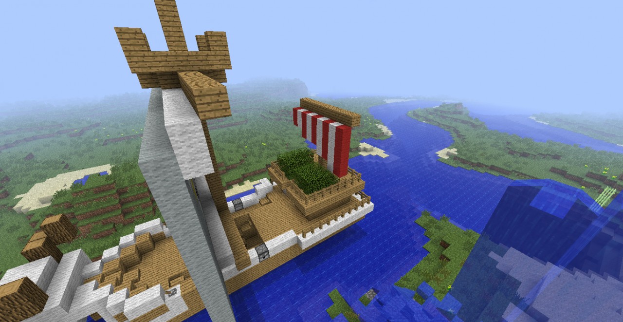 one piece ship Minecraft Map