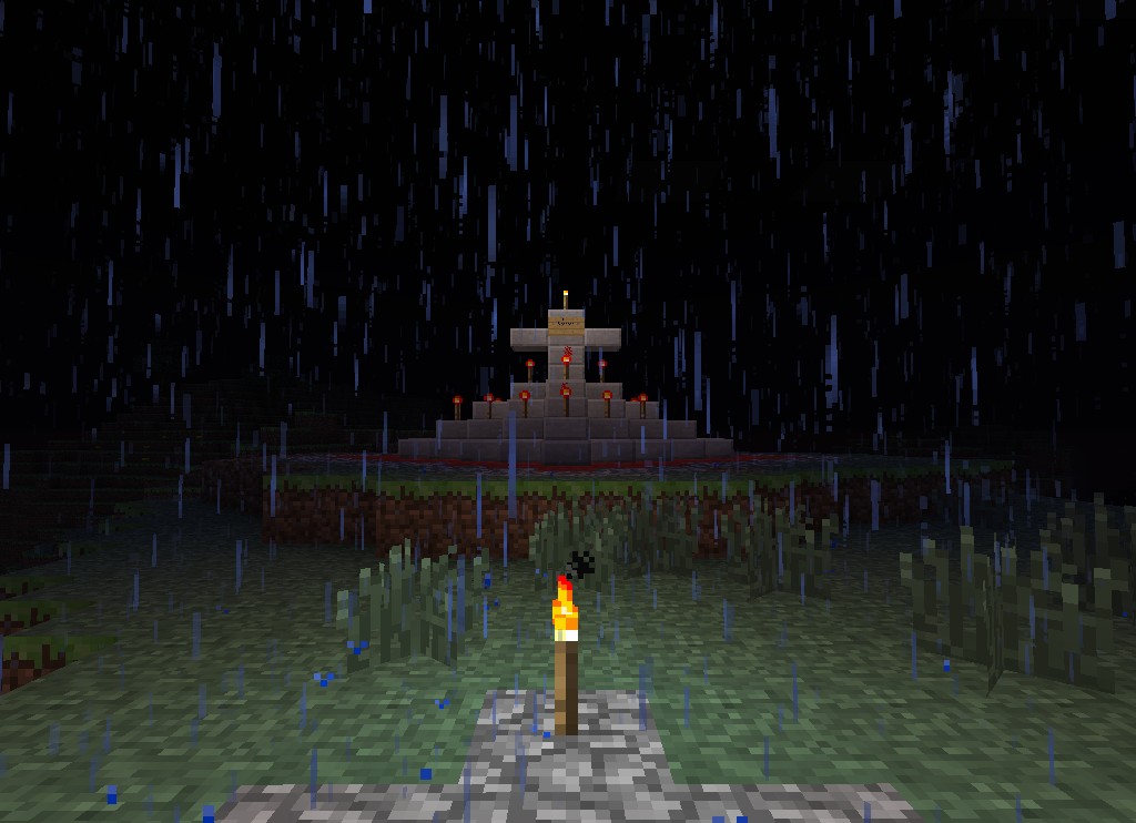 Mysterious house on the hill Minecraft Map