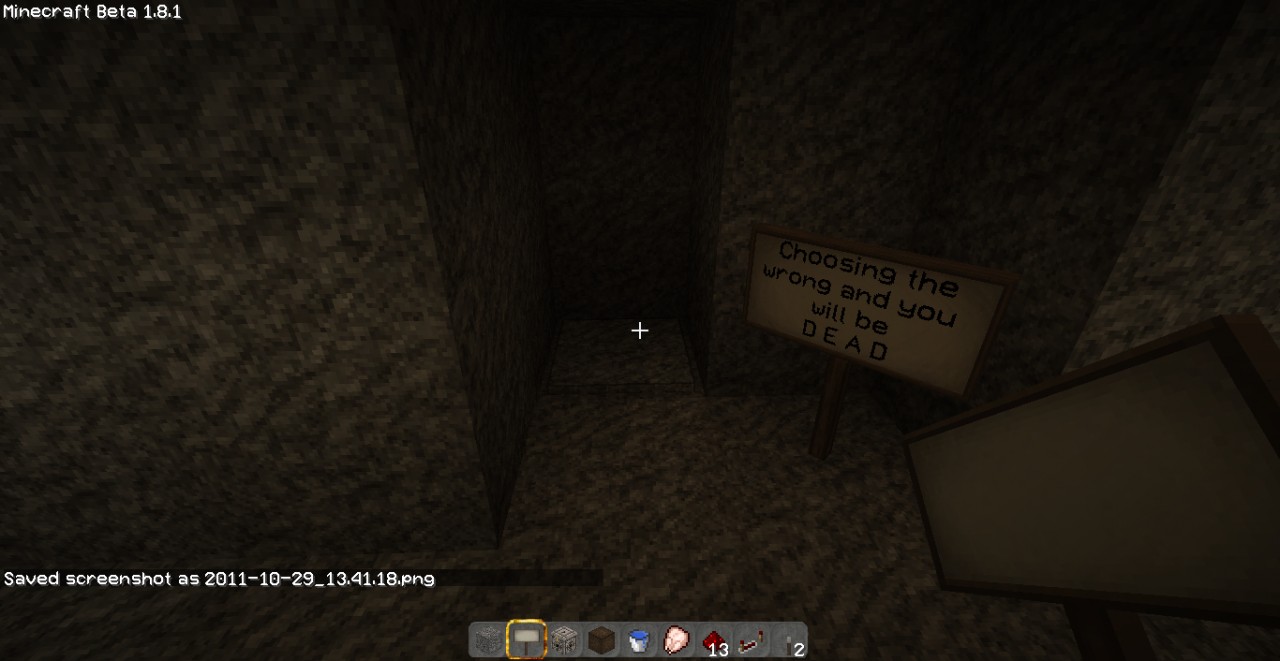 Finding the trasure Minecraft Map