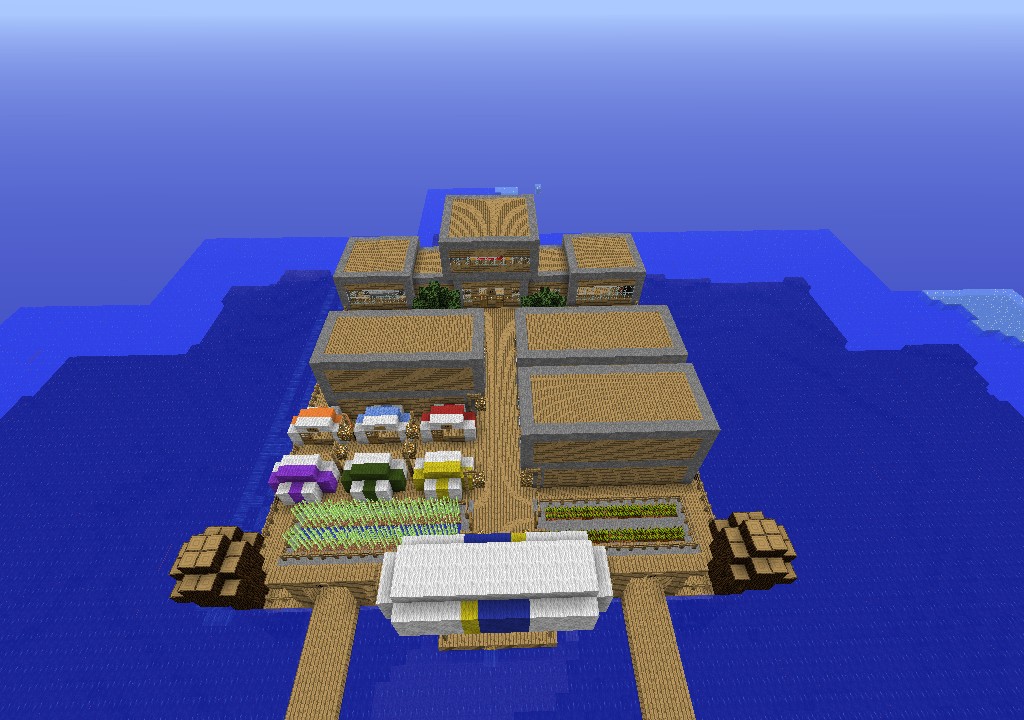 Waterwheel Bay Minecraft Map