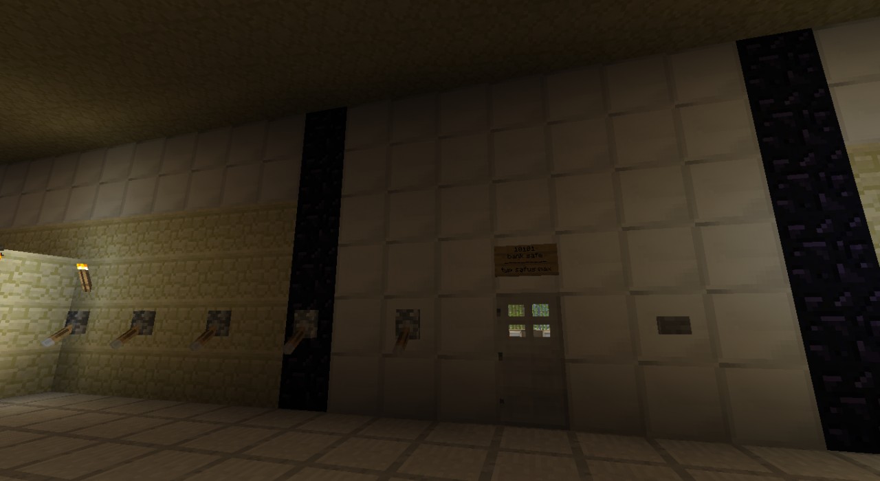 Bank Minecraft Map