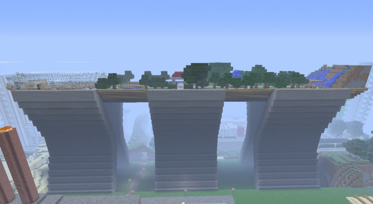 flying ship Minecraft Map