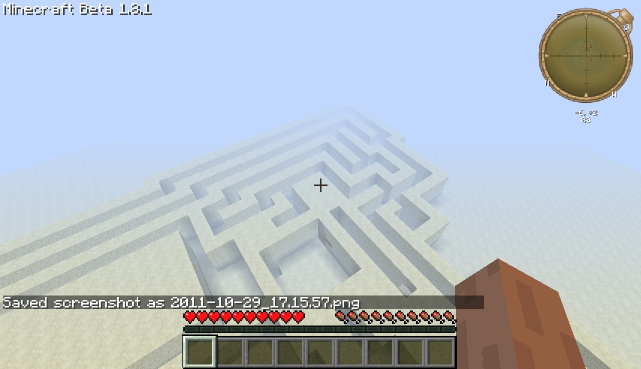 The Maze lvl 1 Minecraft Map