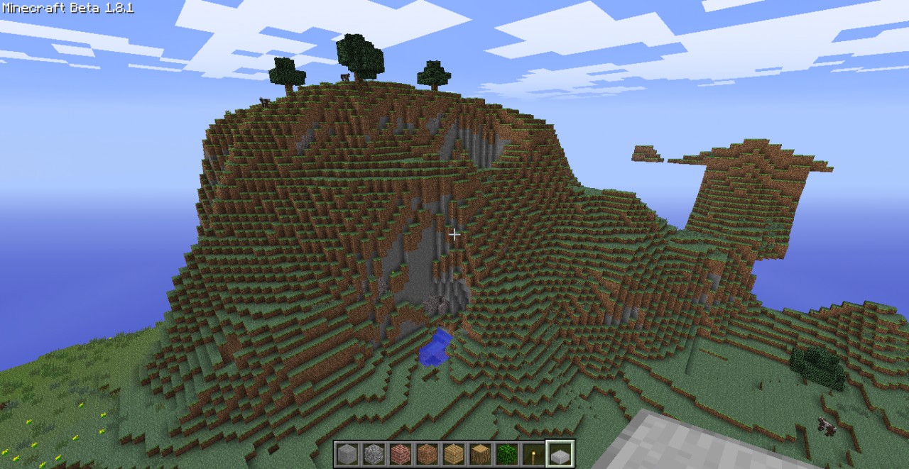 huge epic long mountain Minecraft Map