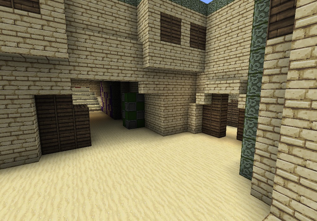 de_dust 2 Minecraft Map