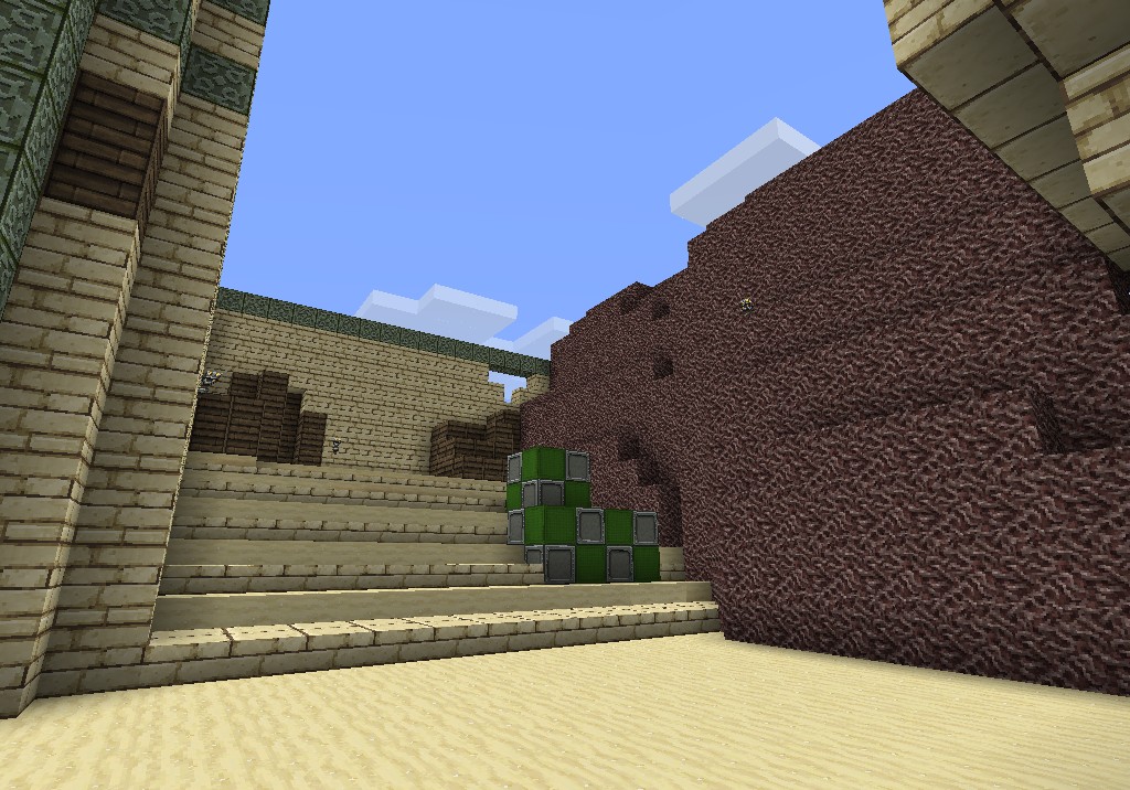 de_dust 2 Minecraft Map