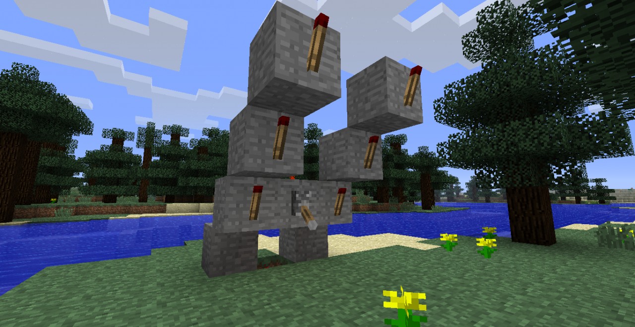 Fully Automatic Dispensers Minecraft Map