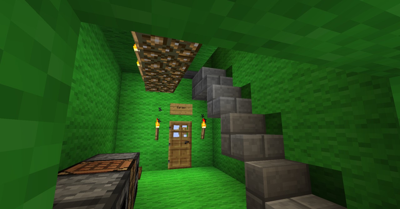 Creeper House With A Peenus Minecraft Map