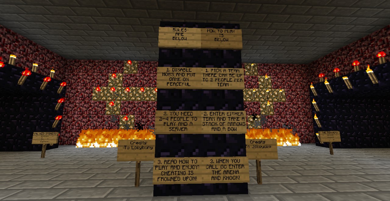 KNOCK PVP Minecraft Map