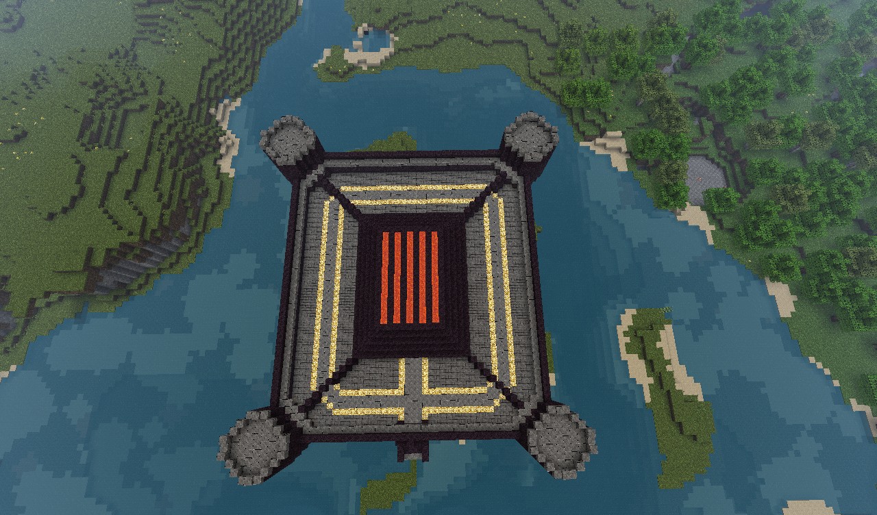 The Obsidian Castle Minecraft Map
