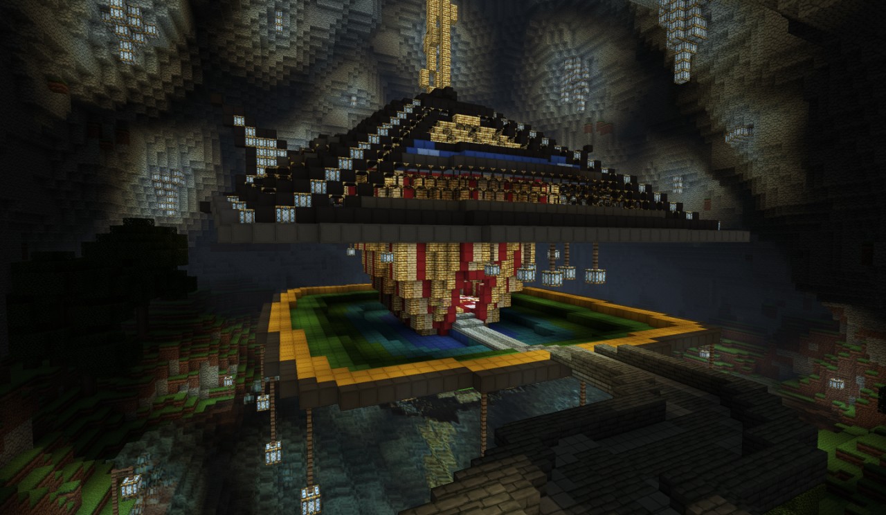 The Butterfly Temple Minecraft Map