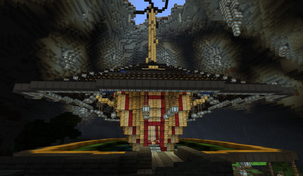 The Butterfly Temple Minecraft Map