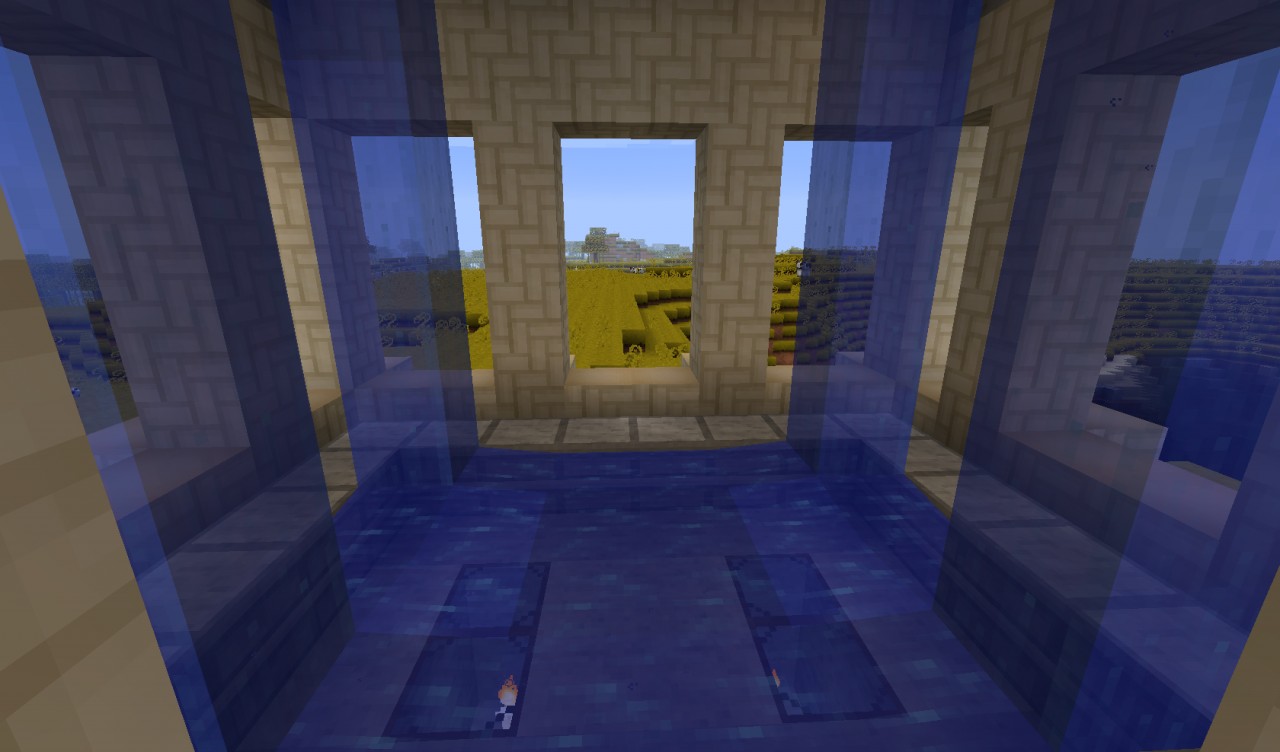 Greek/Roman bath Minecraft Map
