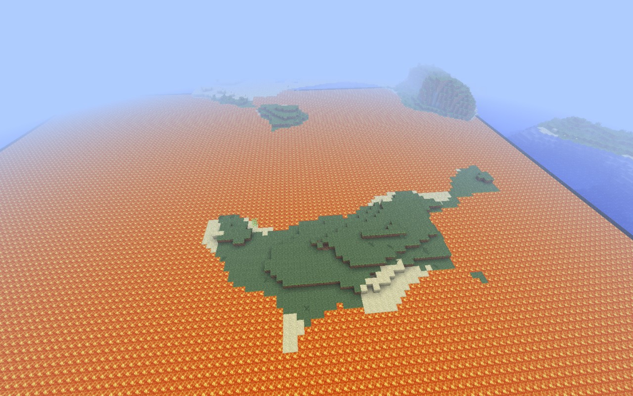 5 Minute Challenge:Get to the Other Side! Minecraft Map