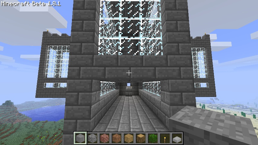 sky castle in progress Minecraft Map