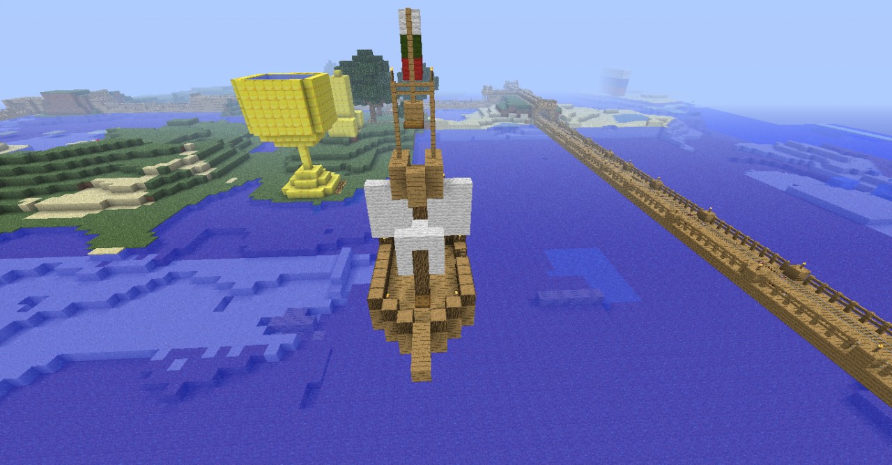 A boat Minecraft Map