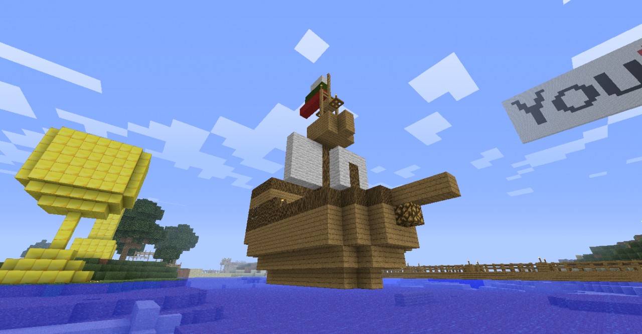 A boat Minecraft Map
