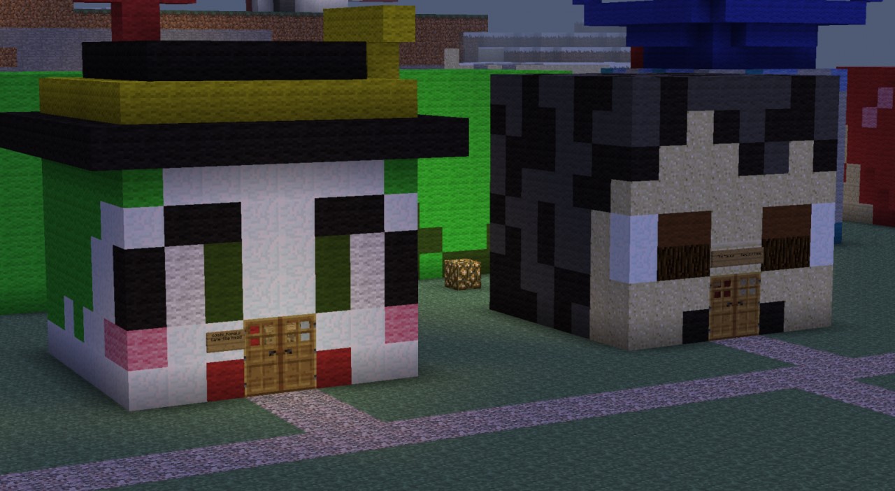Head houses Minecraft Map
