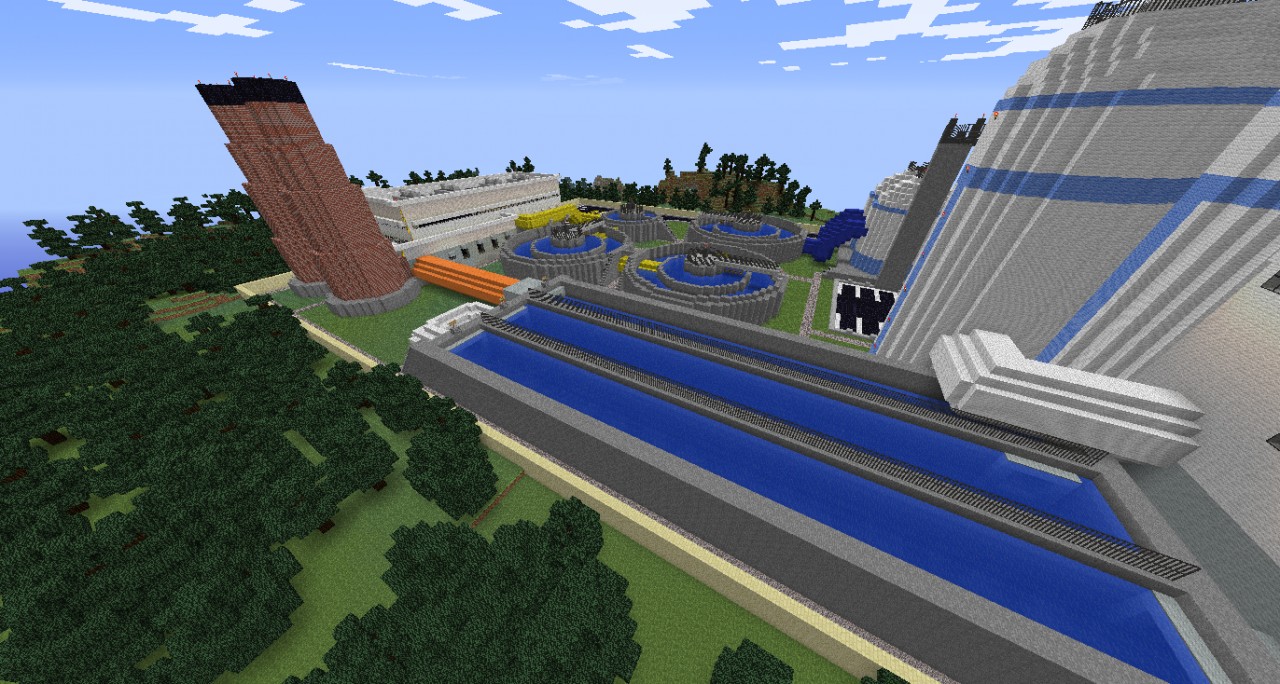 Water Treatment Plant Minecraft Map